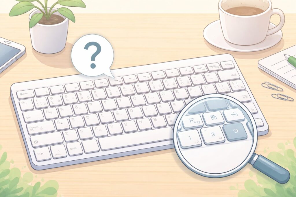 fnキーがないときの代わりは？今すぐできる対処法と設定変更まとめ | 大人のたしなみ