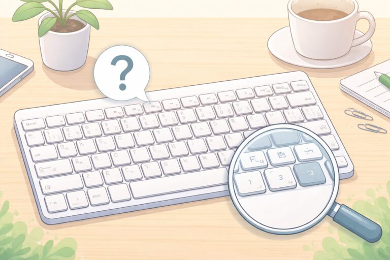 fnキーがないときの代わりは？今すぐできる対処法と設定変更まとめ | 大人のたしなみ